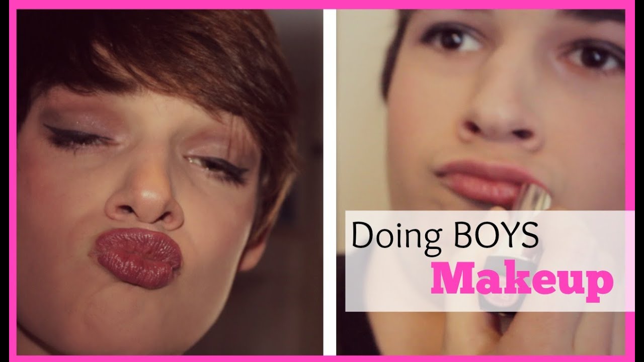 Doing Boy's Makeup!!! | AKA Beauty - YouTube