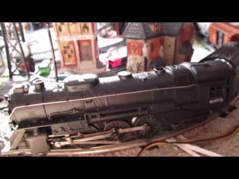 NEAR MINT 2056 POSTWAR STEAM TRAIN & CARS