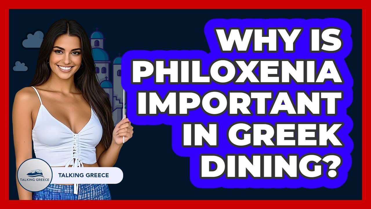 Why Is Philoxenia Important In Greek Dining? - Talking Greece - YouTube