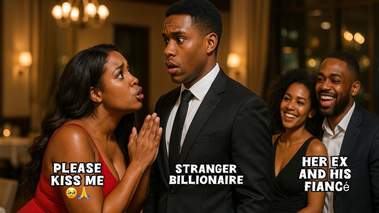 “Pretend to Kiss Me,” She Pleaded to a Stranger — Unaware He Is a ...