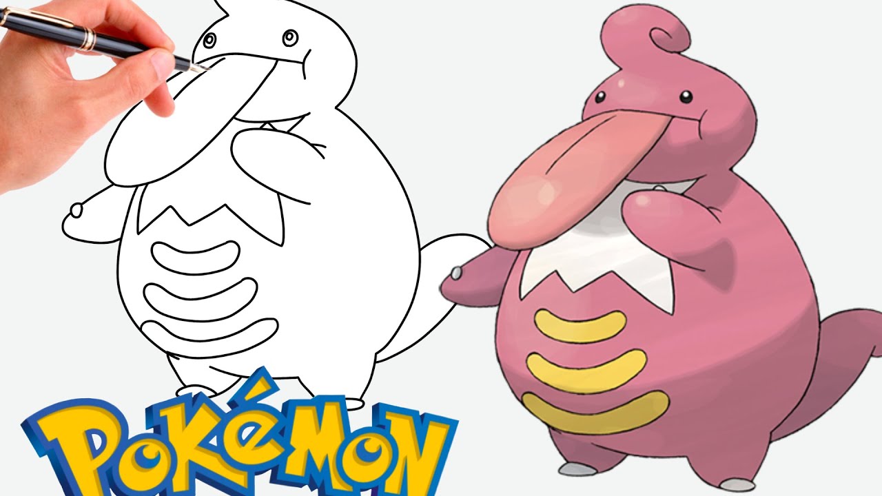 Cómo dibujar LICKILICKY POKEMON #463 | Generación 4 - YouTube