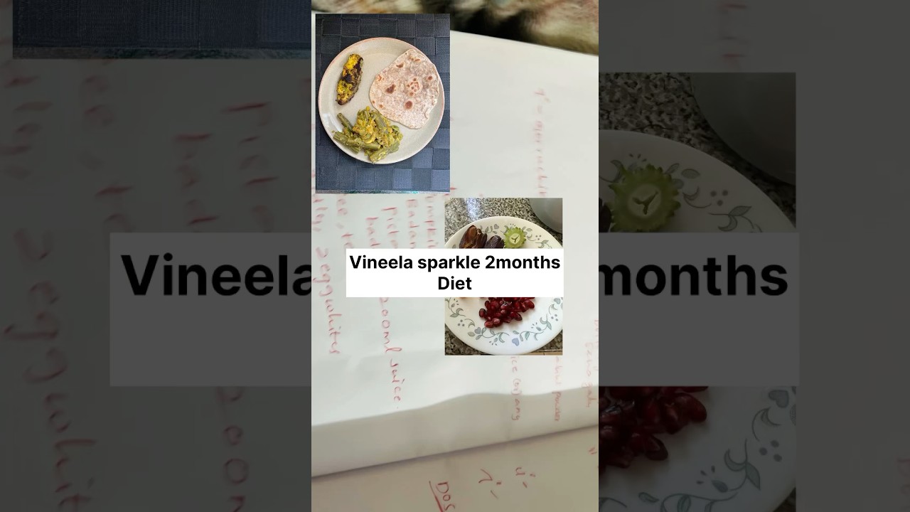Vineela sparkle 2months diet#minivlog #vineeladiet #vineela # ...