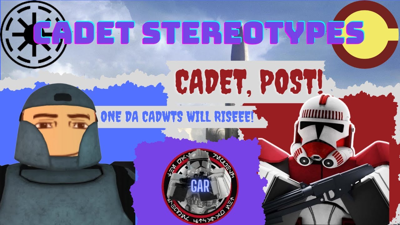 (FUNNY) CADET STEREOTYPES (GAR) - YouTube