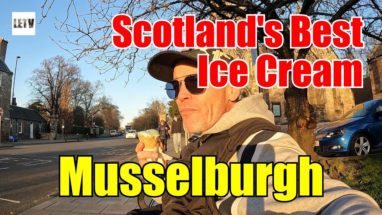 Eating Scotland's Best Ice Cream and Tasty Chip Shop Food, Musselburgh ...