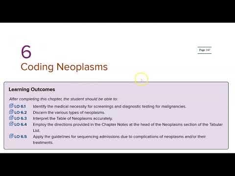 Coding from Neoplasm table -Practice Scenario - YouTube