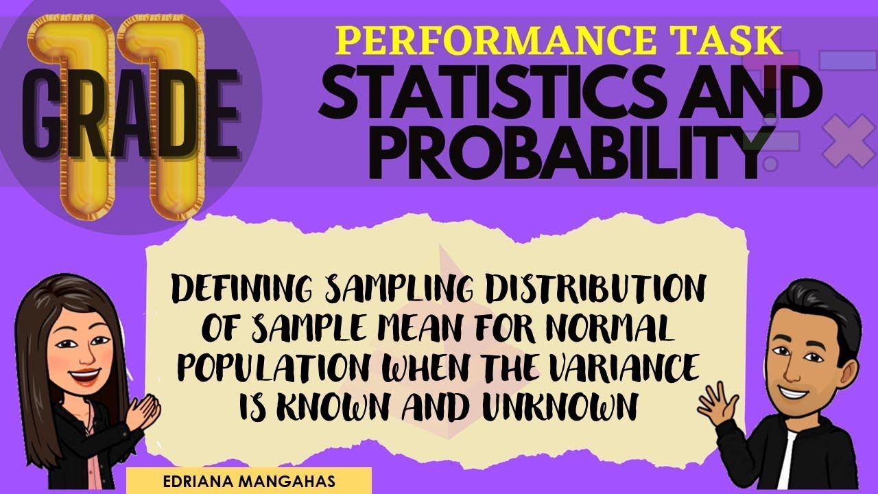 Sampling Distribution Of Sample Mean For Normal Population When The