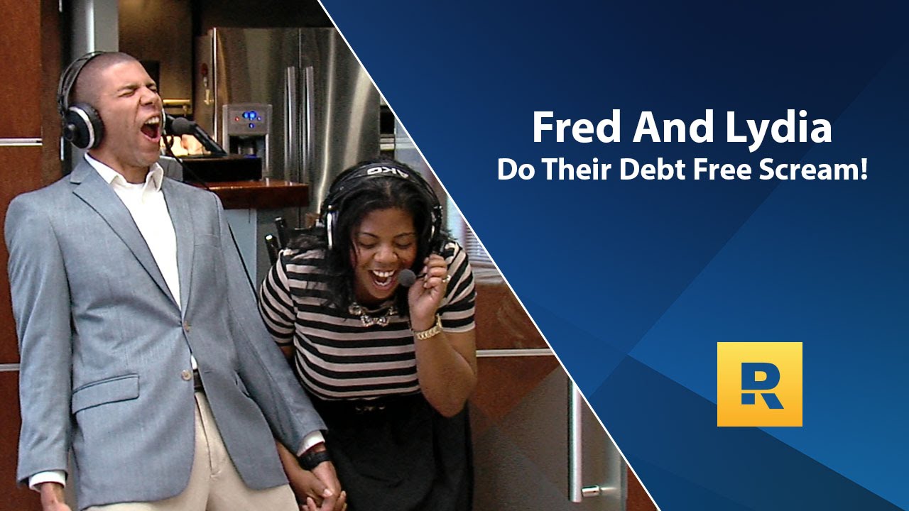 Fred and Lydia Do Their Debt Free Scream! - YouTube