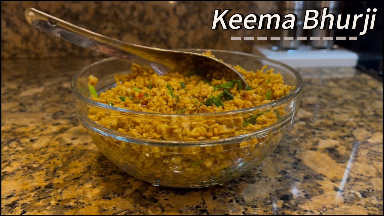 KEEMA BHURJI | Chicken Keema Recipe | Bhurji Recipe | Sada Family ...