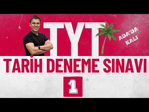 1) TYT Tarih Denemesi | 5'te 5 Yapan Adada Kalıyor! 🏝️ (Bölüm 1)