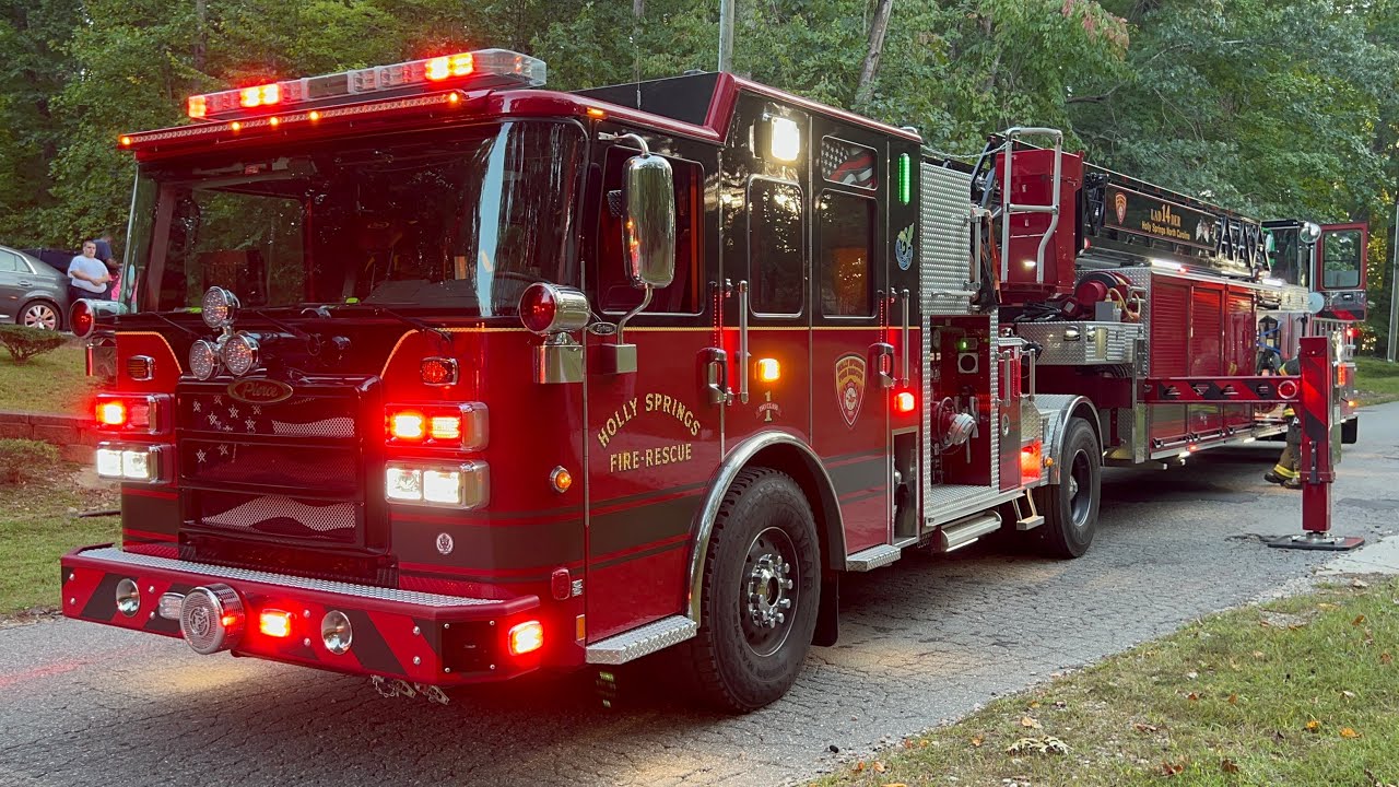 Holly Springs Fire Alarm 10-7-23 - YouTube