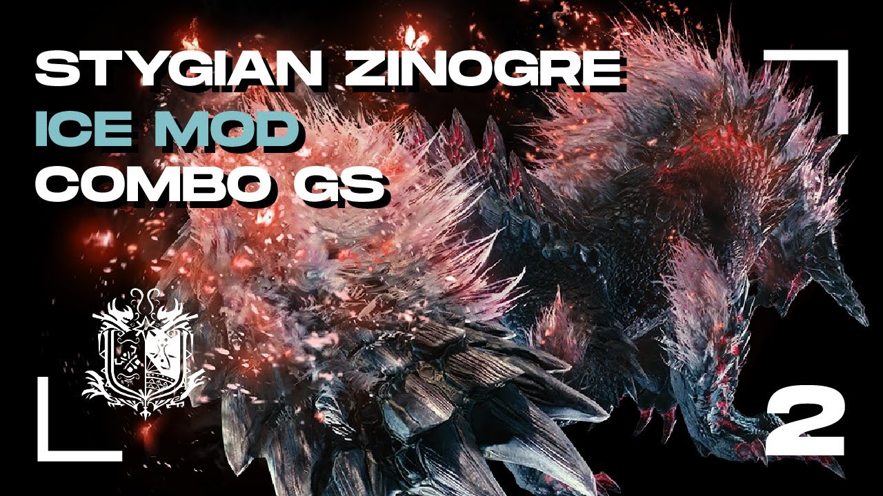 Combo Greatsword vs Stygian Zinogre in Monster Hunter World Iceborne ...