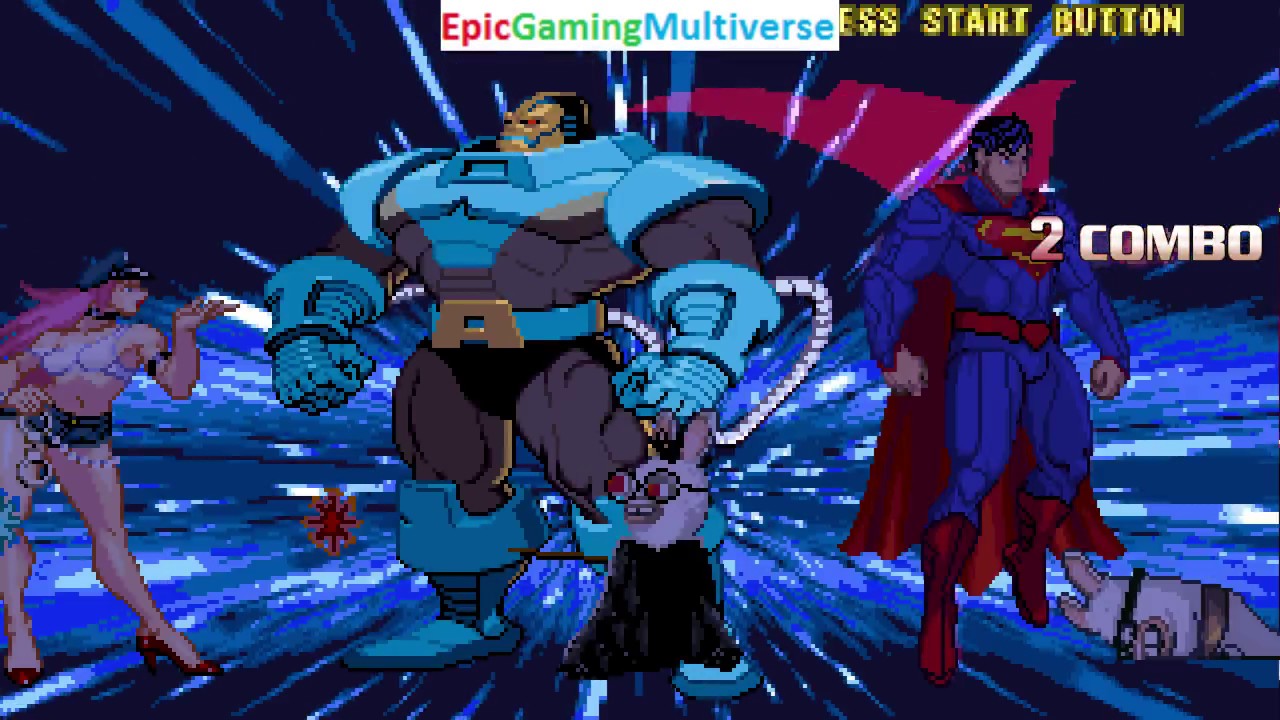 The Rabbid And Apocalypse VS Superman And Poison In A MUGEN Match ...