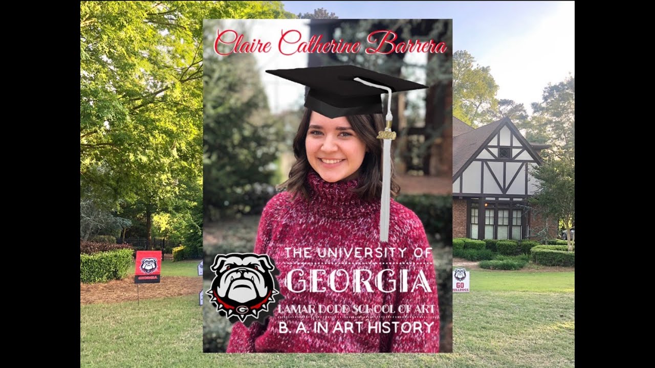 2020/5/12 Congratulations, Claire, on your UGA Graduation! - YouTube