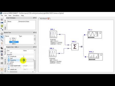 lumerical interconnect demo - YouTube
