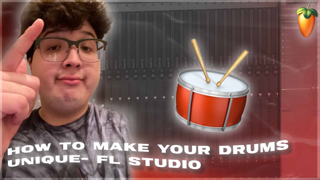 How YOU can make your DRUMS Unique AND BOUNCY! -FL Studio - YouTube