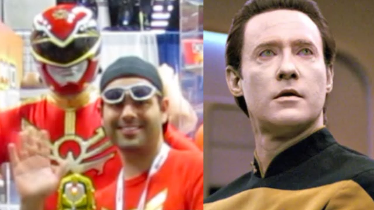 Lost Vlog: Star Trek Data Wouldn't Do it for Power Rangers! - YouTube