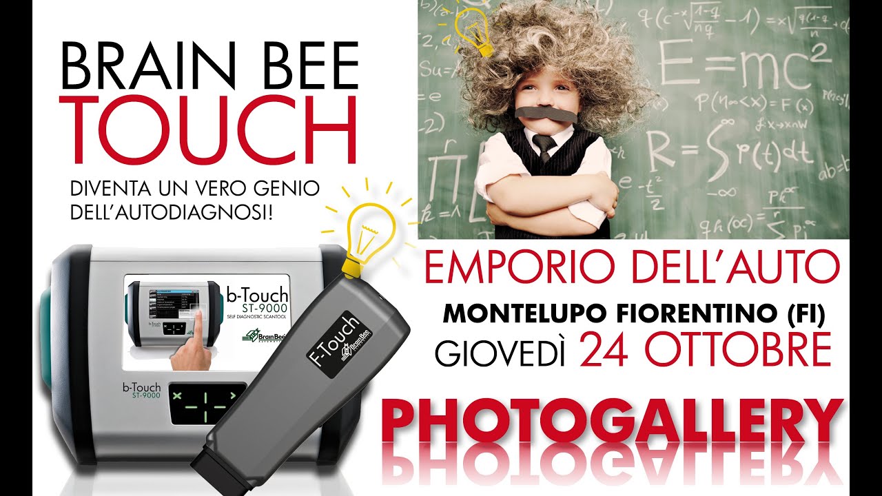 Brain Bee Touch Tour - EMPORIO DELL'AUTO EMPOLI - YouTube