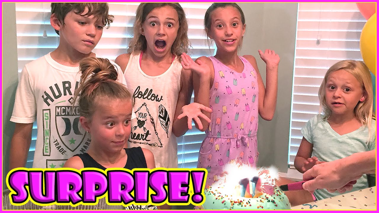 IT'S A SURPRISE PARTY!!! | We Are The Davises - YouTube