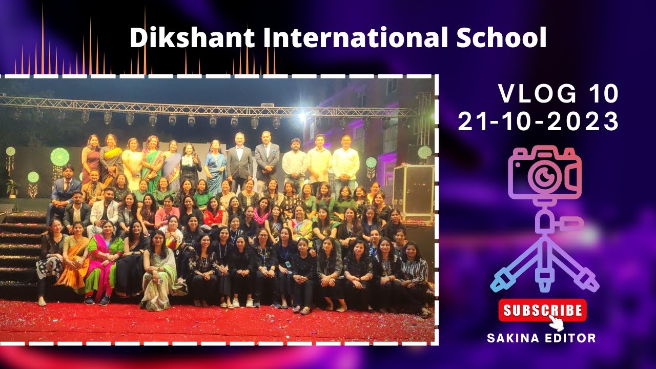 Dikshant International School | Haldwani School | Vlog No. 10 | Sakina ...