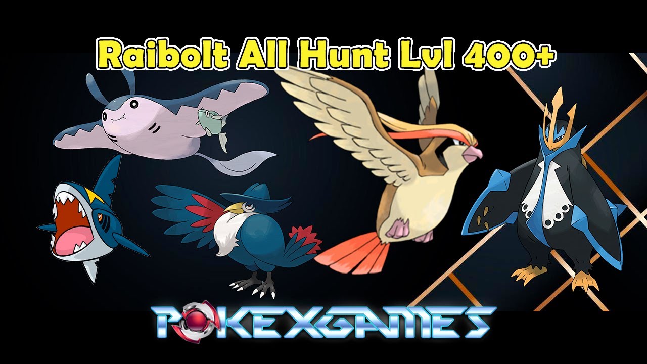 [PxG] #68 Raibolt | Raibolt Level 400 Hunts. - YouTube