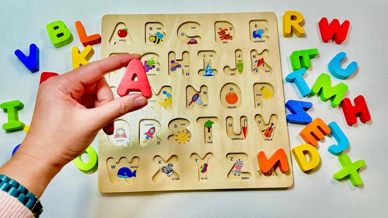 Learn Alphabets A for Apple , B for Ball | Learn ABC |Alphabet Magic ...