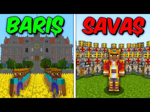 Minecraft'ın EN GÜÇLÜ KRALLIĞINI 100 Gün İçinde Kurmaya Çalıştım...
