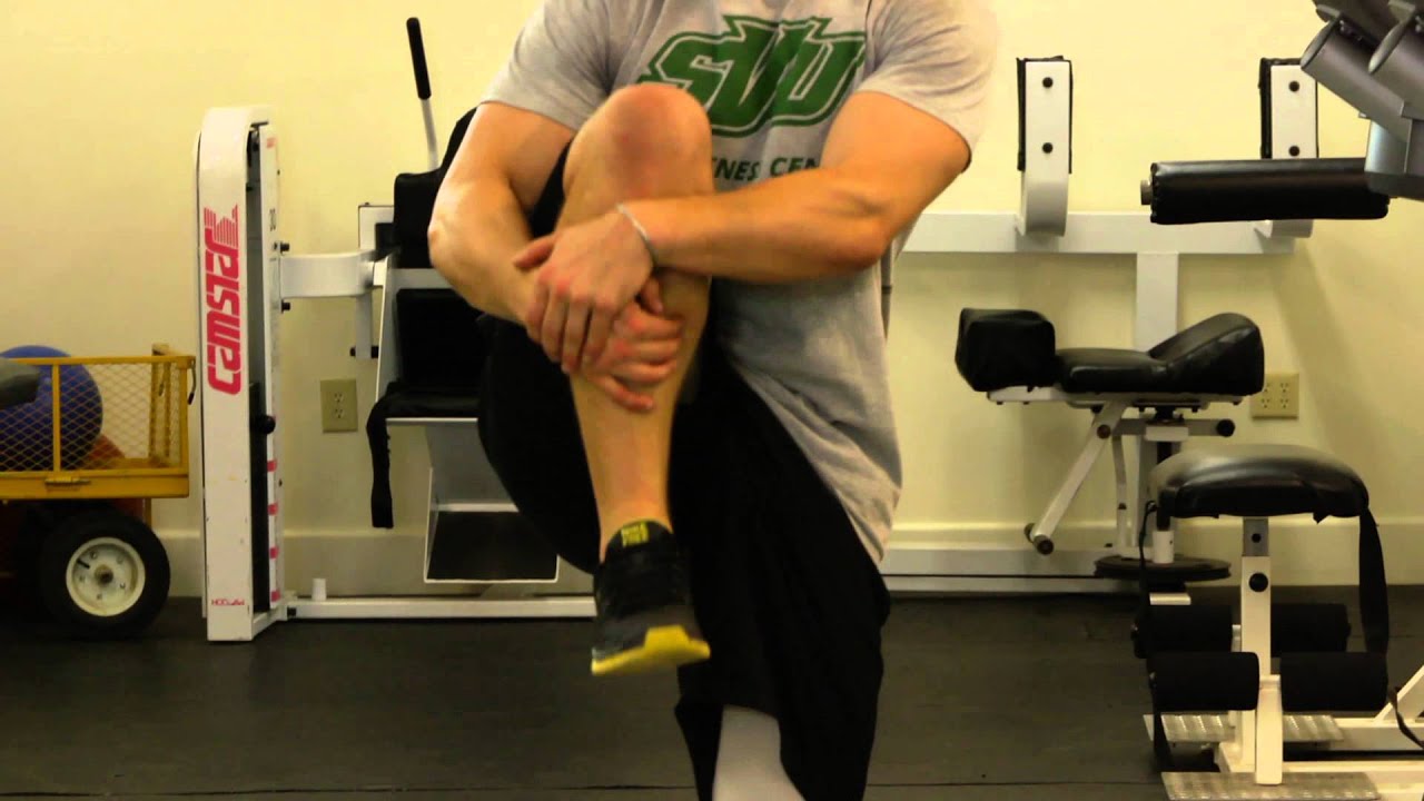 Warm Up Knee to Chest Hug - YouTube