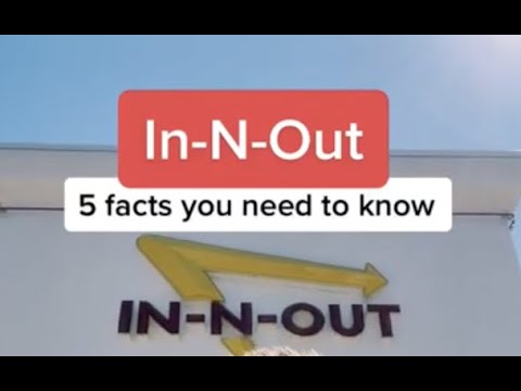 In-N-Out: 5 Things you NEED to Know - YouTube