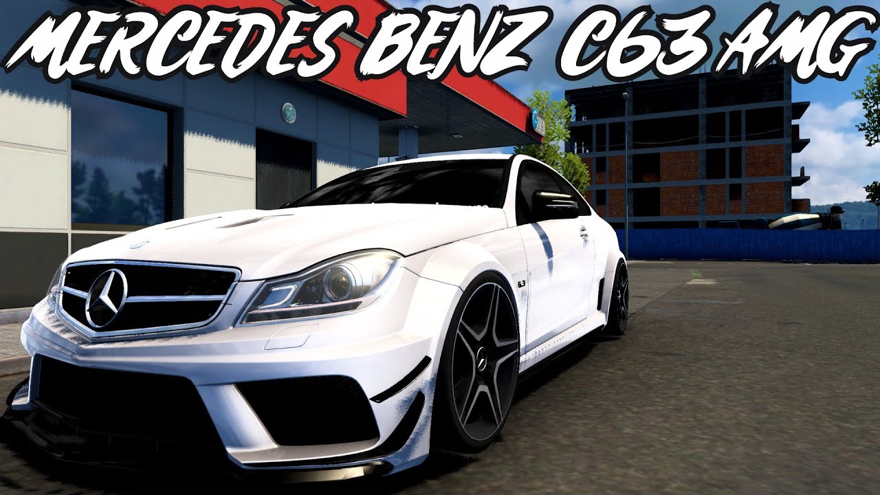 MERCEDES BENZ C63 AMG [Euro Truck Simulator 2 Mods] 1.45 - YouTube