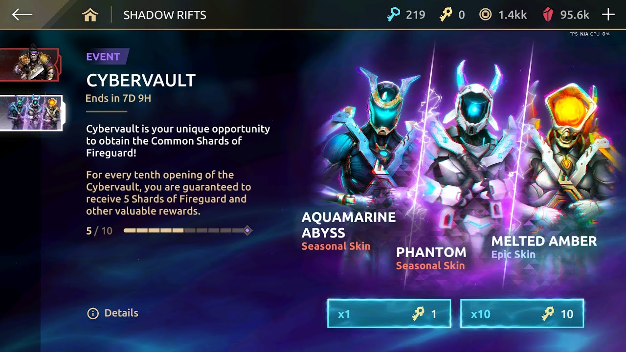 Fire guard new Cyber vault rift event# Shadow fight arena #chillguy - YouTube