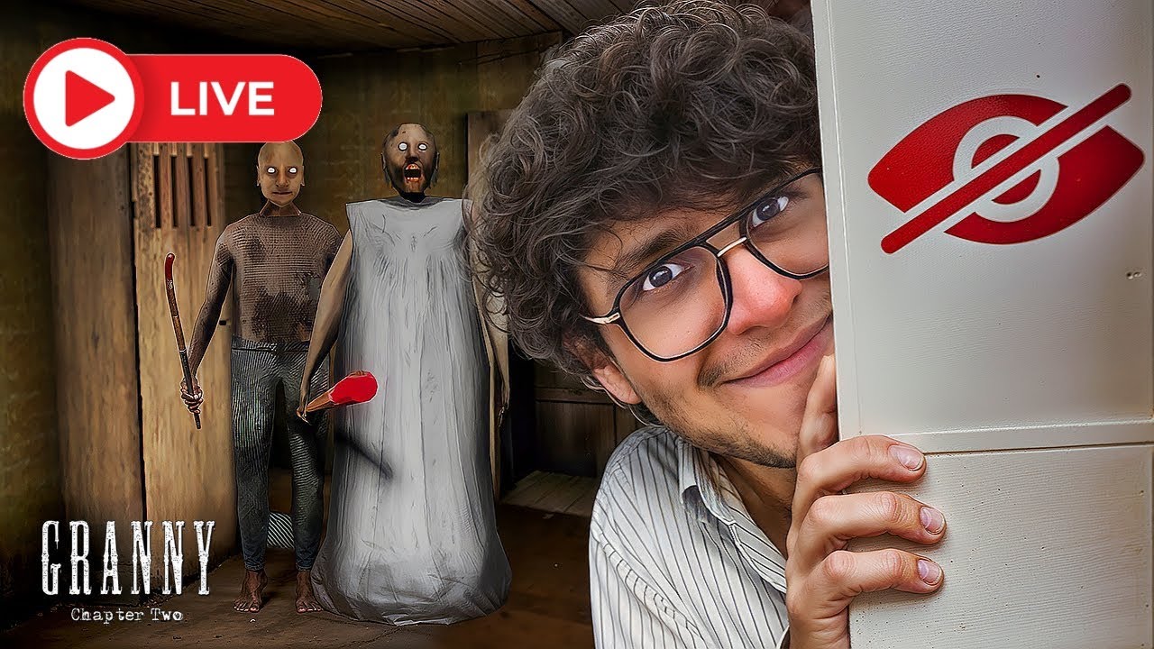 I AM SCARED 😨GRANNY LIVE 🔥🔥💀@triggeredinsaan - YouTube