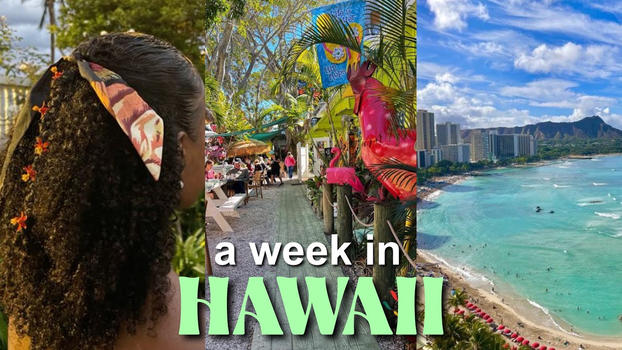 TRAVEL VLOG: A WEEK IN HAWAII🌺 PREP & PACK + SOLO BEACH DAY + HAWAIIAN ...