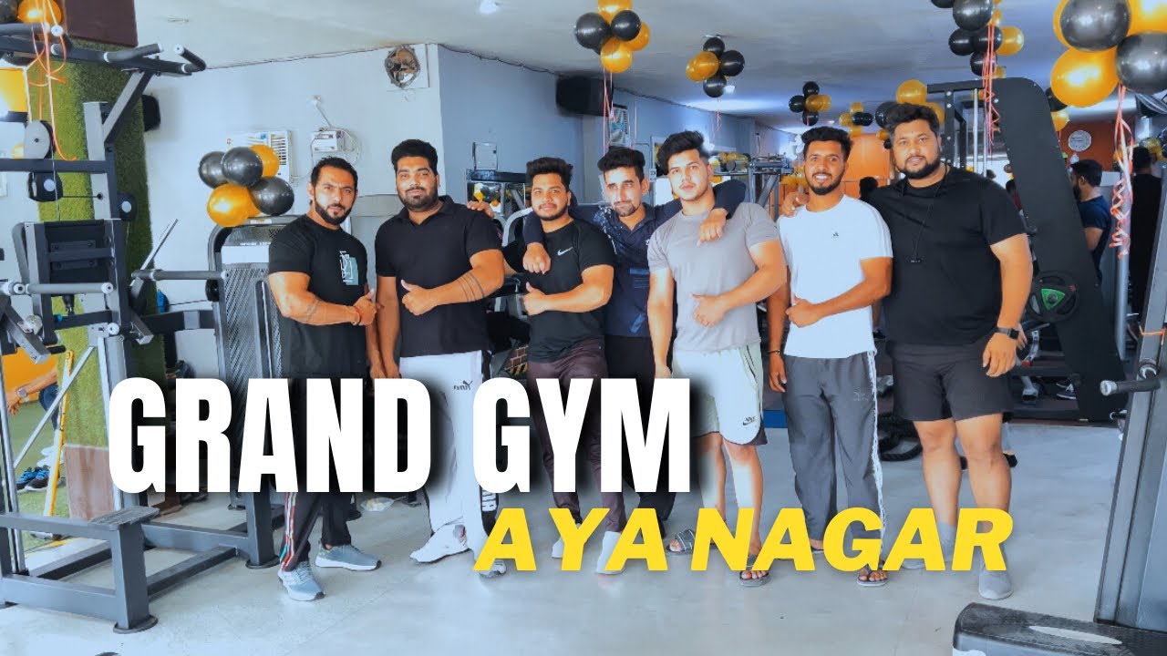 best gym aya nagar delhi | kunal fitness aya nagar - YouTube
