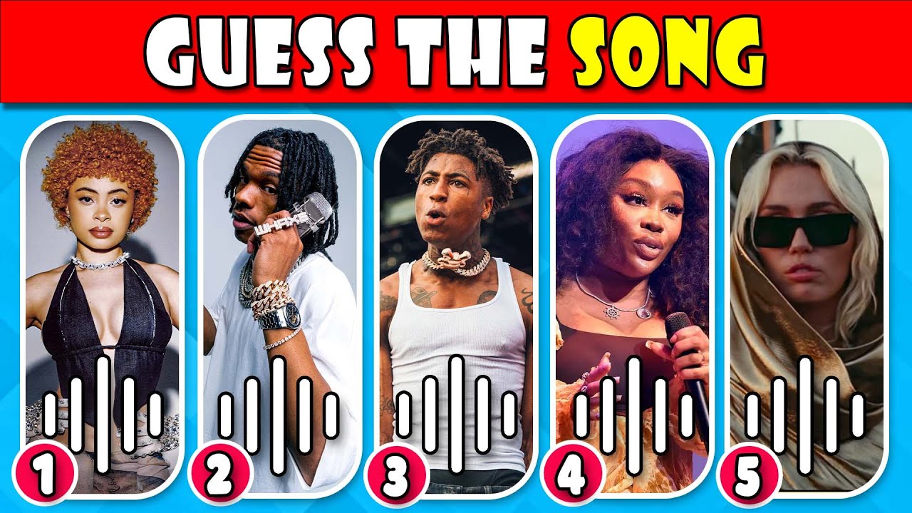 Guess Who is Singing ⭐- The Most Popular Rapper Songs 🎵⭐ | Music Quiz ...