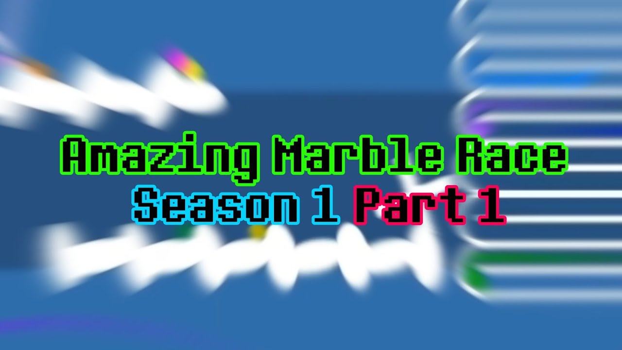 Amazing Marble Race // Season 1 Part 1 - YouTube