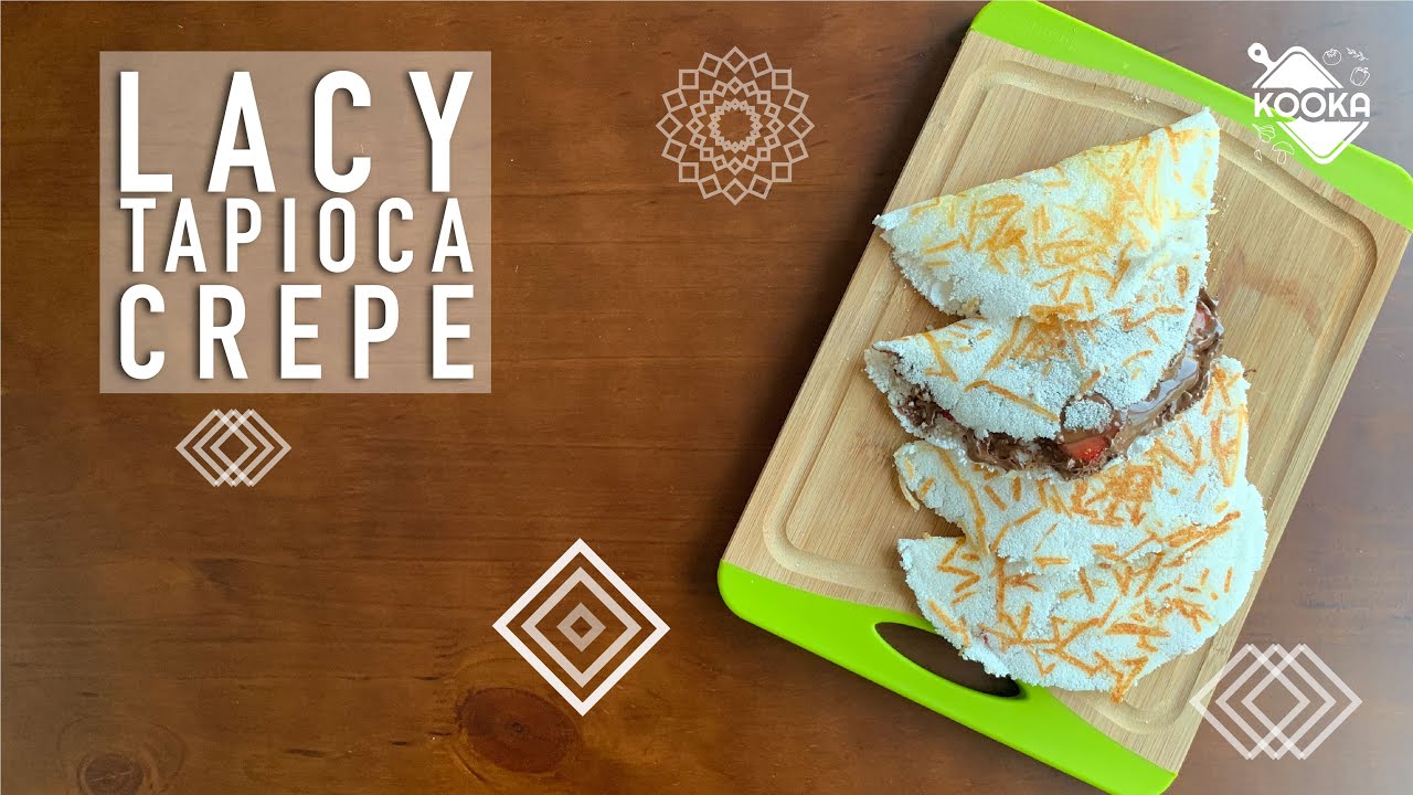 BRAZILIAN LACY TAPIOCA CREPE (TAPIOCA RENDADA RECHEADA) - YouTube