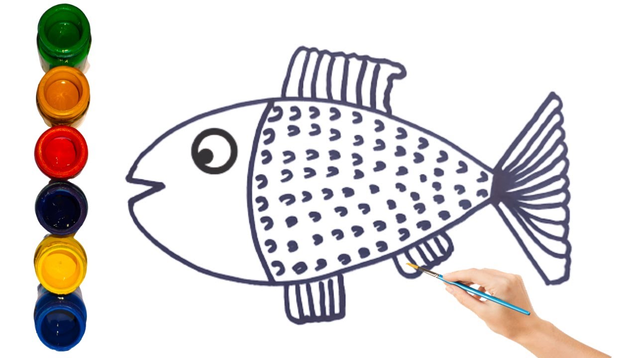 Fish Drawing For Beginners How to Draw Fish Step By Step Easy Fish ...