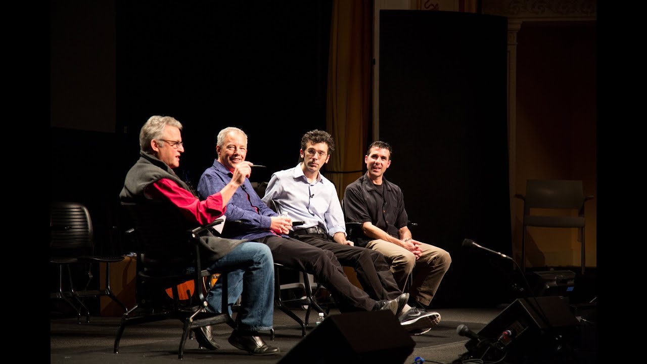 Joe Palca with science pioneers - YouTube