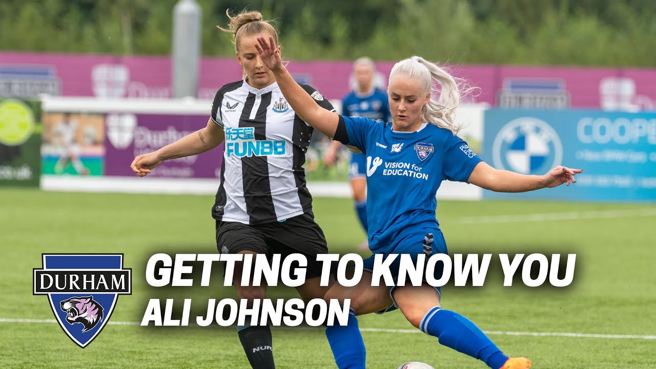 GETTING TO KNOW YOU: Ali Johnson - YouTube