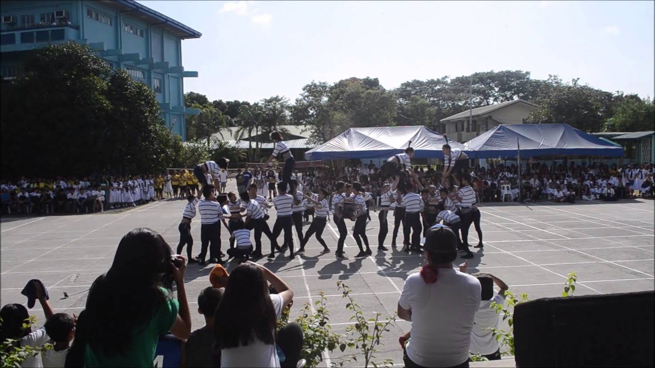 Imus Institute - Blue Sharks Pep Squad 2015 - YouTube