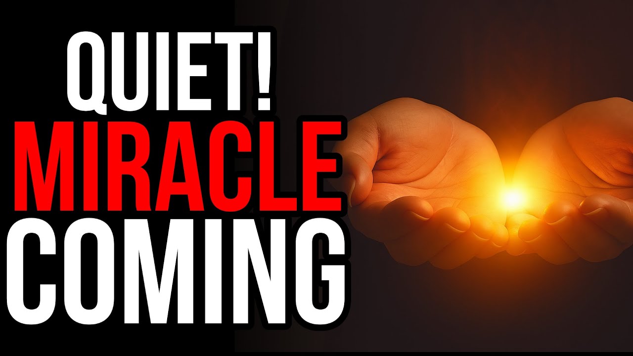 God Is Saying, SHHH Your Miracle Is Already in Motion Close Your Mouth ...