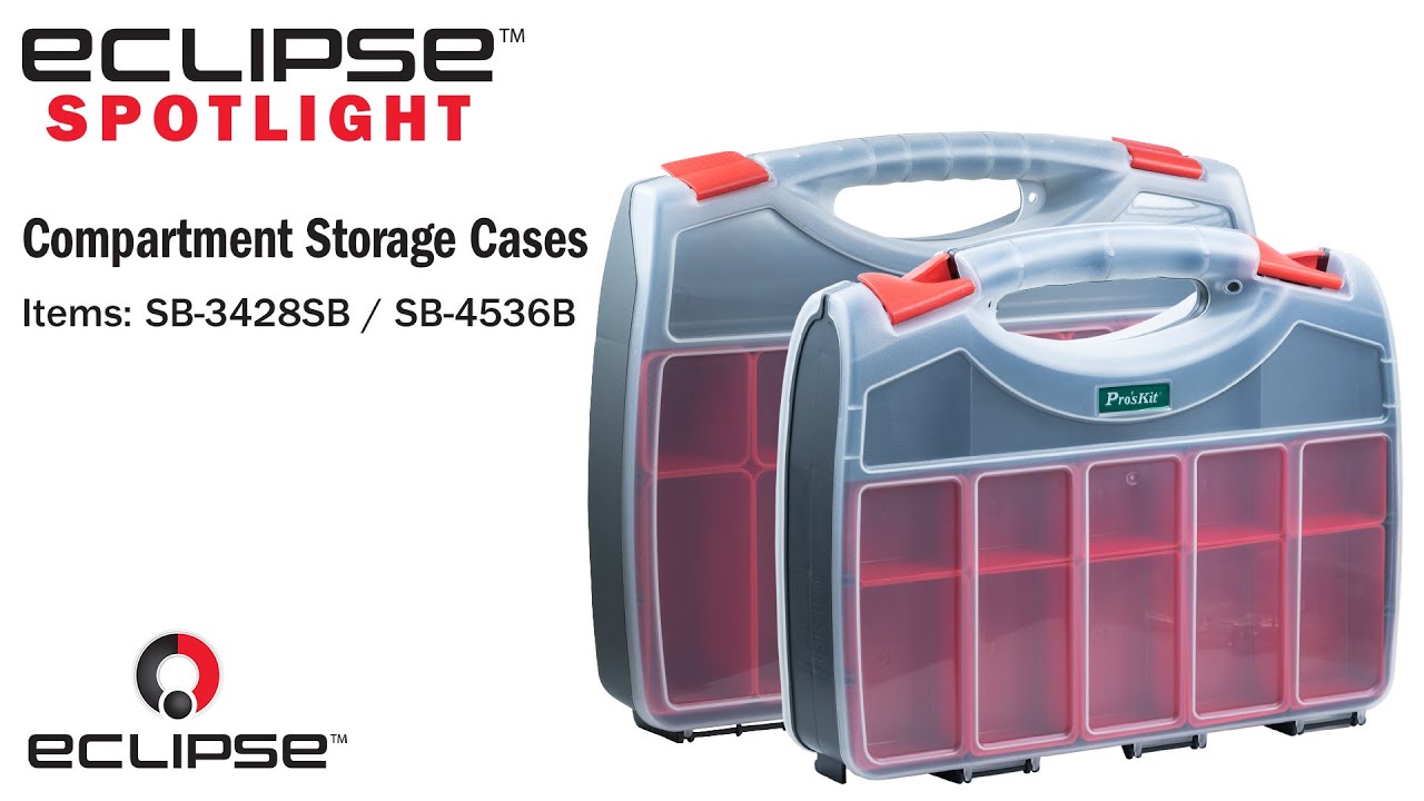 Eclipse Spotlight Compartment Storage Cases - YouTube