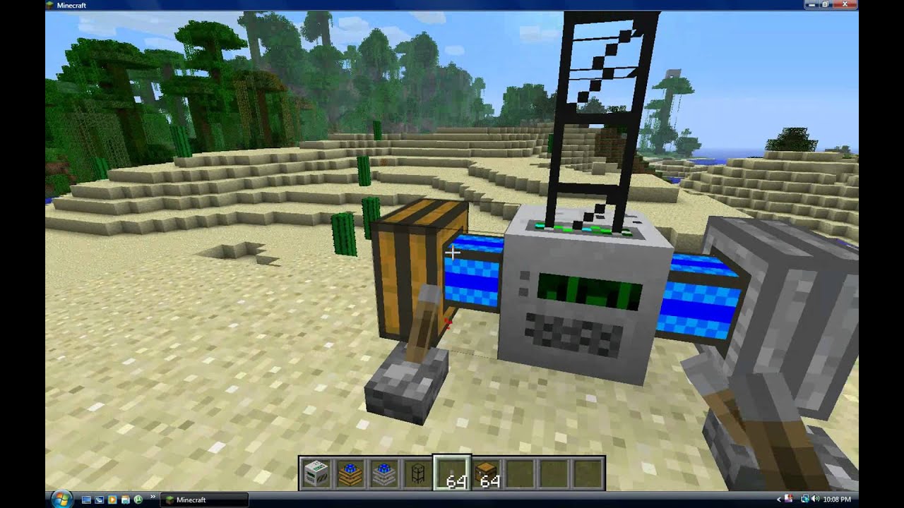 1.2.5 Minecraft Buildcraft mod review part 2 - YouTube