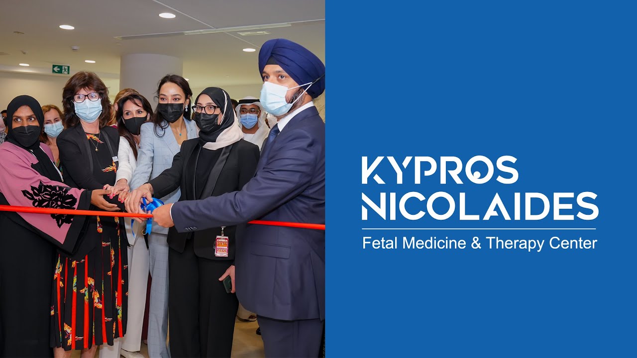 Kypros Nicolaides Fetal Medicine and Therapy Center launch at Burjeel ...