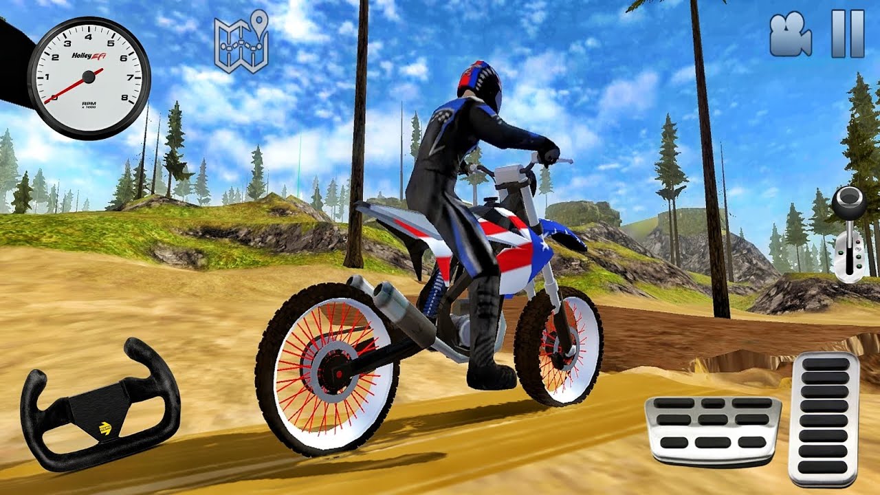 Xtreme Offroad Dirt Motorcycle Driving Simulator Online 3 Players ...