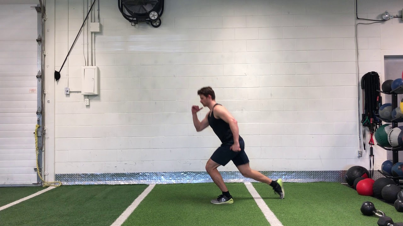 Bodyweight Forward to Reverse Lunge Combo - YouTube