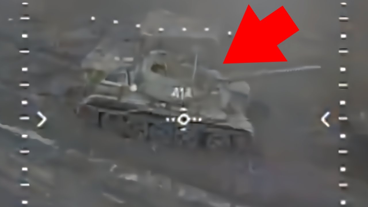 First T-55 Tank Destroyed By FPV Drone - War News Hub