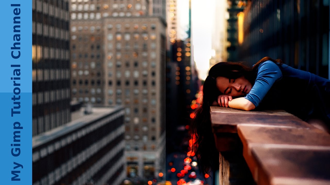 Bloom [Schimmer] Effekt mit Gimp 2.9 - YouTube