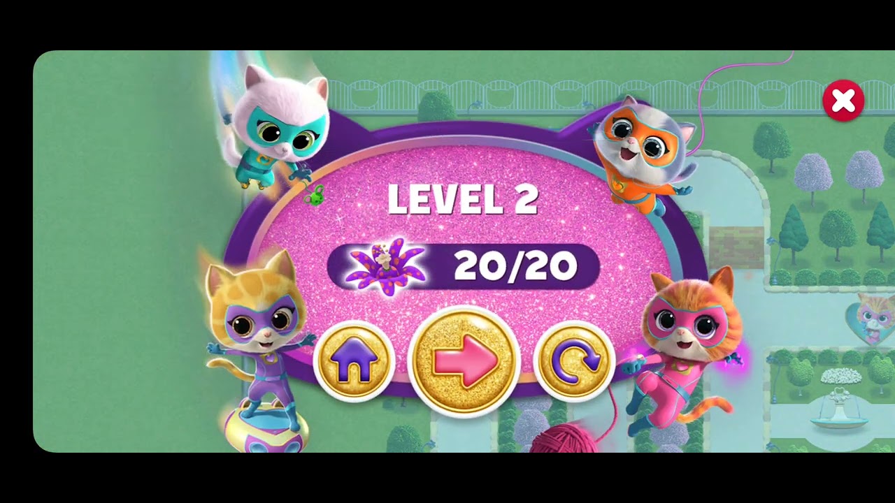 I played the super kitties kitty doe quest game - YouTube