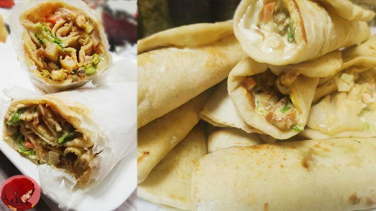 shawarma 🥙 | homemade shawarma recipe | Homemade chicken shawarma full ...